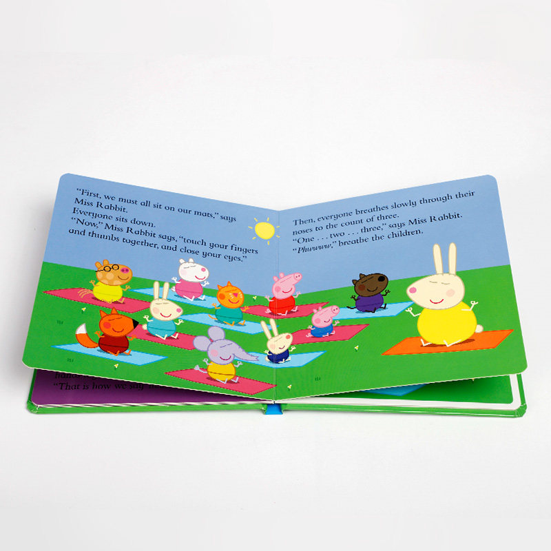 英文原版 Peppa Pig: Peppa Loves Yoga粉红猪小妹小猪佩奇爱瑜伽 3-6岁儿童英语启蒙认知图画故事书趣味插画书正版进口 ...