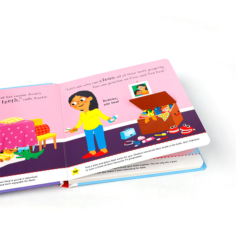 预售英文原版 Big Steps: Let's Brush Our Teeth Big Steps系列：让我们刷牙吧儿童性格行为习惯养成机关 ...