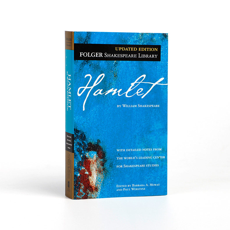 预售哈姆雷特英文原版 Hamlet Folger Library Shakespeare莎士比亚四大悲剧之一外国小说世界文学名著学生课外英语 ...