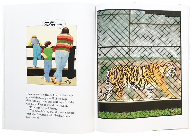 英文原版进口Zoo动物园Anthony Browne安东尼布朗作品平装大开儿童阅读趣味故事绘本童书亲子睡前英语国外获奖经典凯特格林纳威奖_虎窝淘