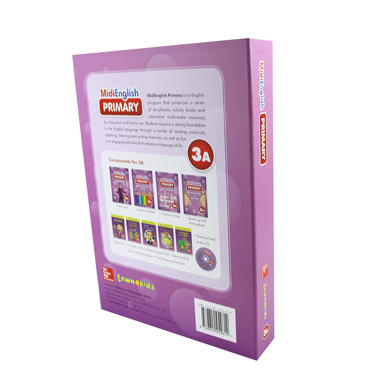 现货 Midi English Primary Student Pack 3A米迪少儿英语 3A_虎窝淘