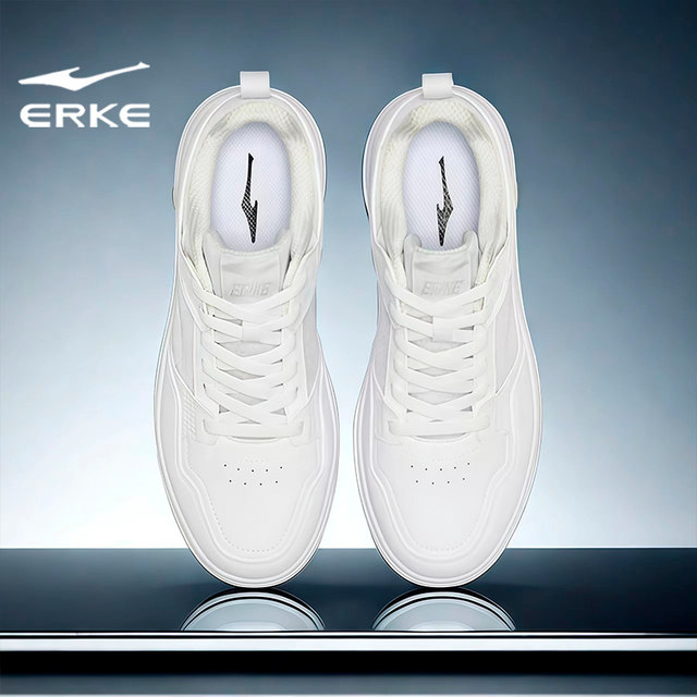 Hongxing Erke men's shoes soft sole shoes 2025 summer new leather ...