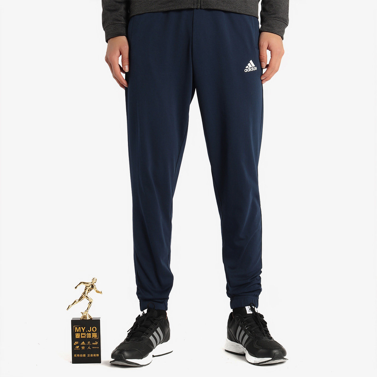 Adidas/阿迪达斯正品2021春季新款男子休闲运动裤小脚长裤 BK7407_虎窝淘