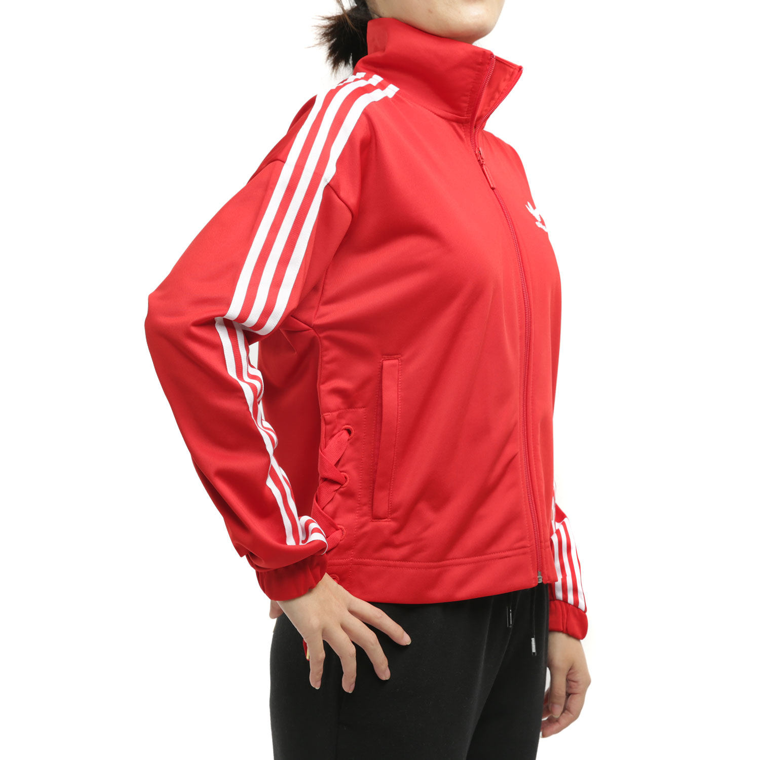 Adidas/阿迪达斯官方正品三叶草情人节女子爱心运动外套 GK7173_虎窝淘