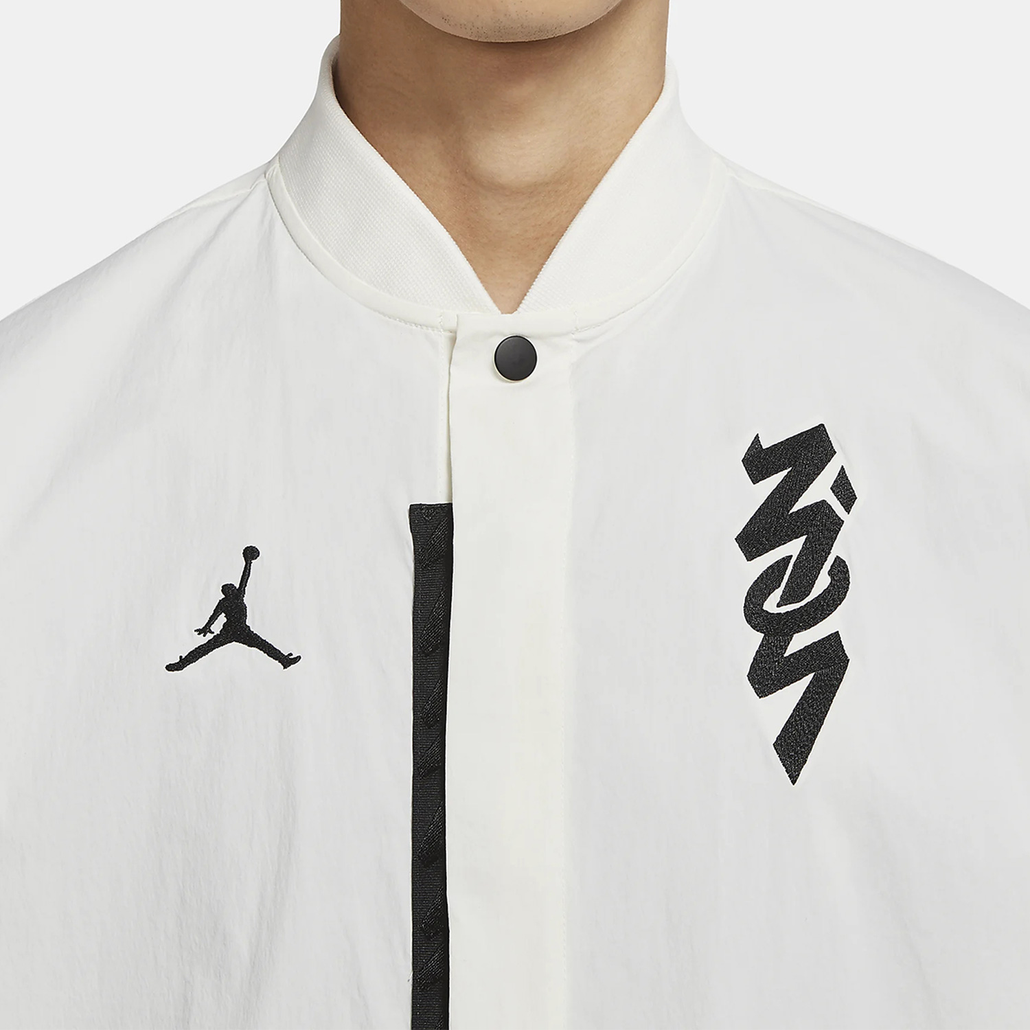 Nike/耐克官方正品AIR JORDAN ZION衬衫男子短袖上衣DR2173-133_虎窝淘