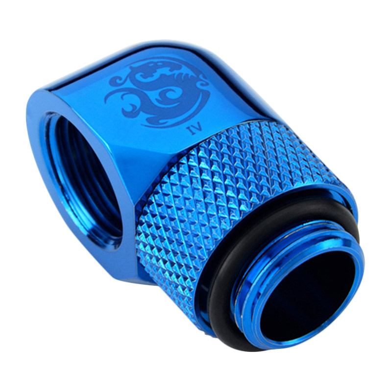 Bitspower G1/4”多彩旋转90度弯头转接座- BP-90R_虎窝淘