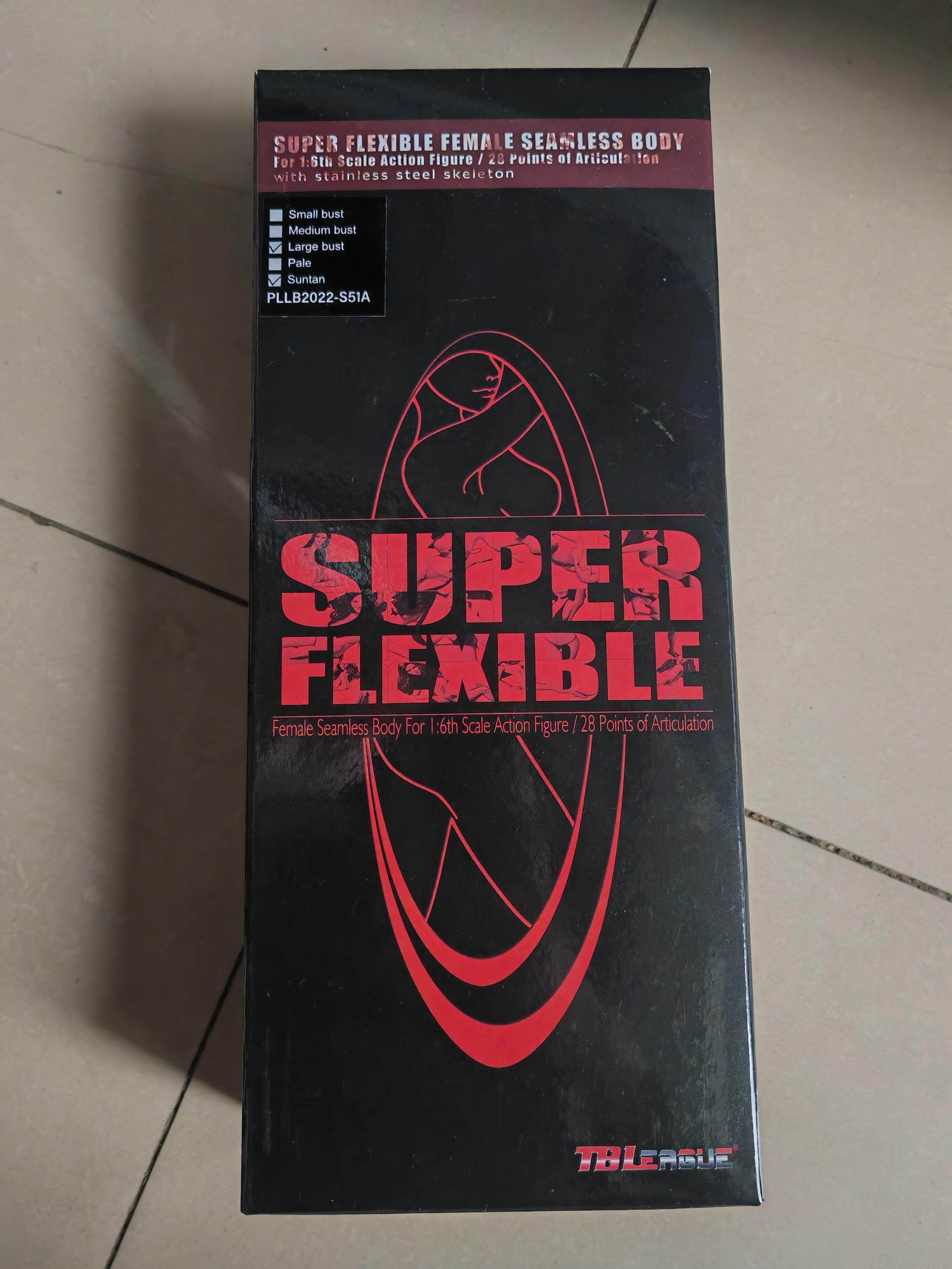 现货 TBLeague 1/6钢骨无缝超可动高挑动漫体型 S50/S51女素体_虎窝淘