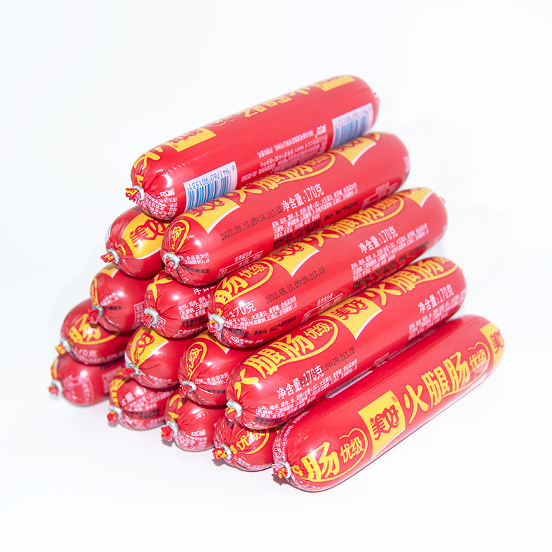 美好火腿肠170g*30根 即食猪肉火锅肠麻辣烫 餐饮酒店 泡面搭档_虎窝淘