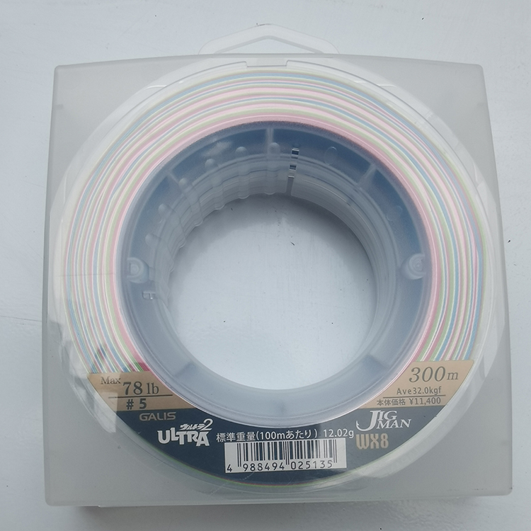 日本原装YGK8编PE线JIGMAN WX8路亚线路亚船钓线钓鱼线100/300米_虎窝淘