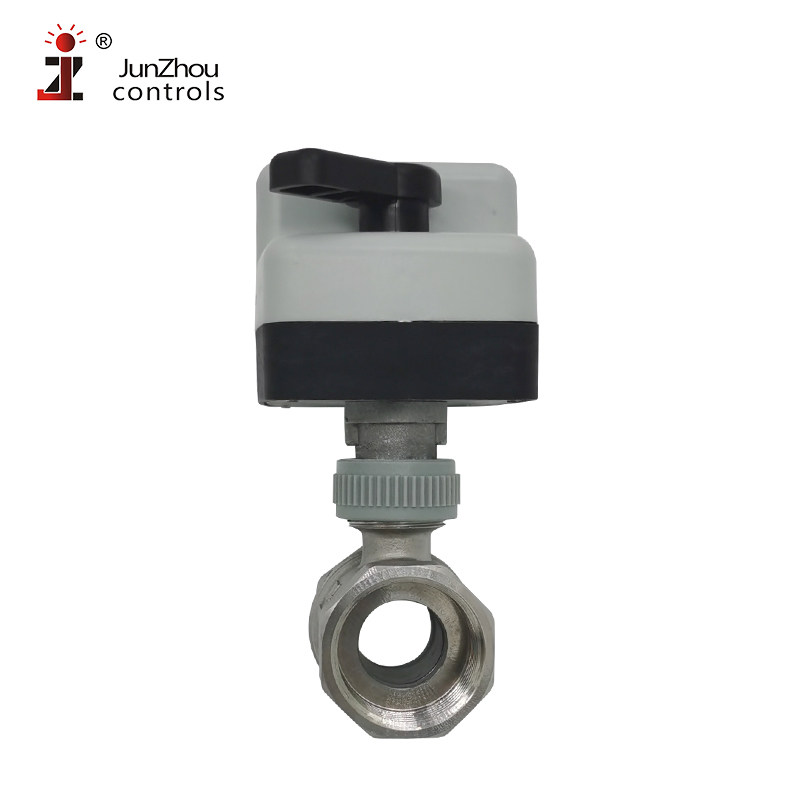 俊州DCBV-S24-31三线一控直流电动球阀手自一体不锈钢DC24V太阳能_虎窝淘