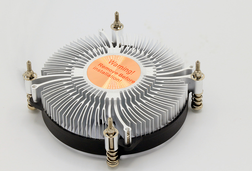 1U 1156 1155 1150 1151 CPU一体机HTPC小机箱超薄铜芯散热器_虎窝淘