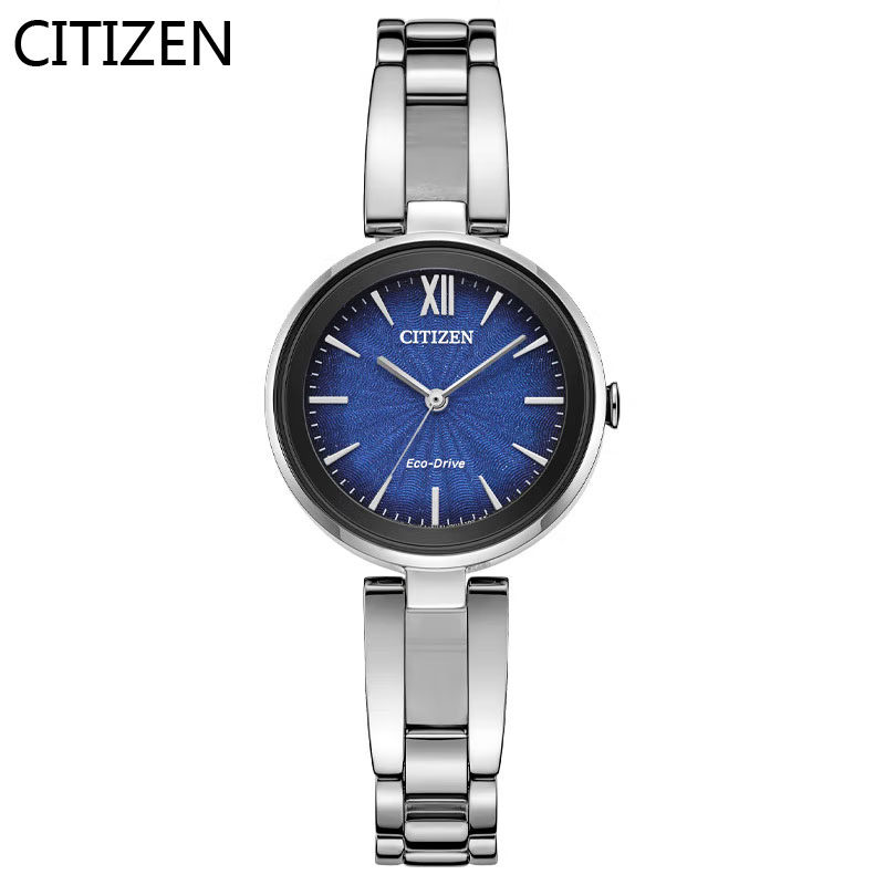 西铁城(CITIZEN)手表光动能镂空表带时尚女表EM0801-85X/0807-89L_虎窝淘