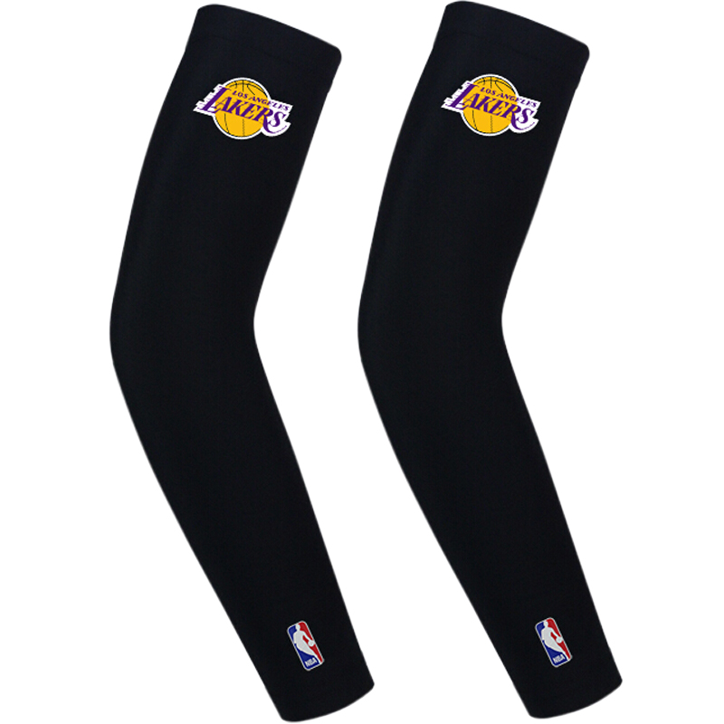 NBA护臂男篮球装备护手臂防抓伤夏季防晒女冰丝感薄袖套运动护肘_虎窝淘