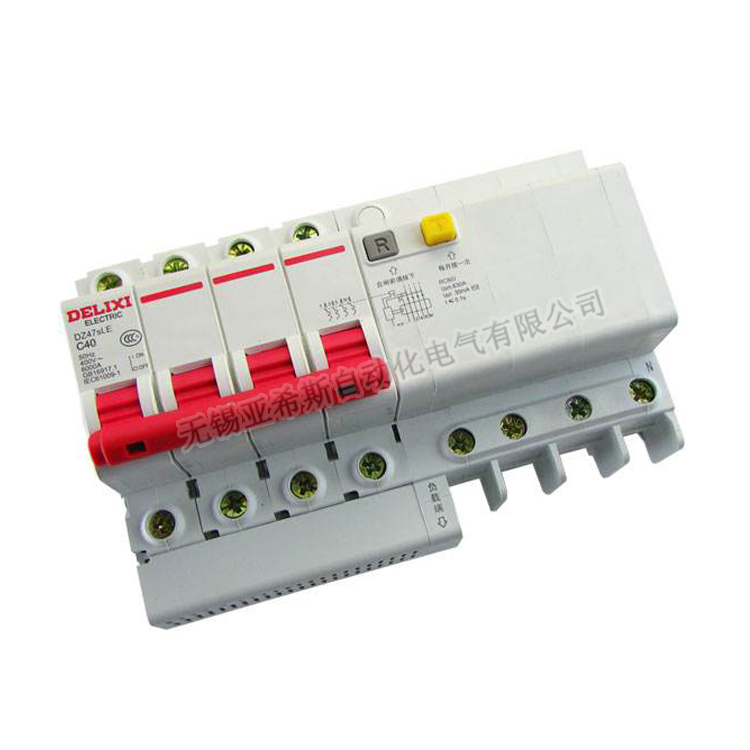 正品德力西漏电断路器DZ47SLE漏电开关1p16A 32a2p63a3P空开漏保_虎窝淘