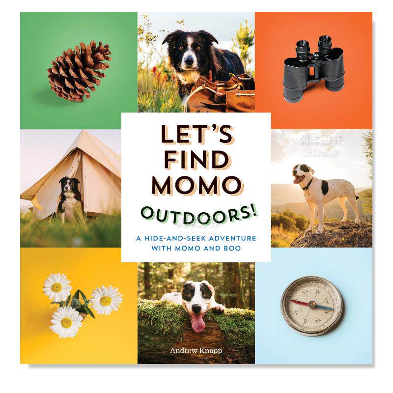 【预售】让我们在户外寻找莫莫吧 Let's Find Momo Outdoors!:A Hide-and-Seek Adventure ...