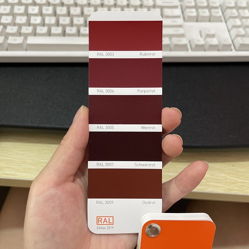 三和手摇自动喷漆 RAL3009氧化红修补漆金属防锈翻新劳尔国际色卡_虎窝淘