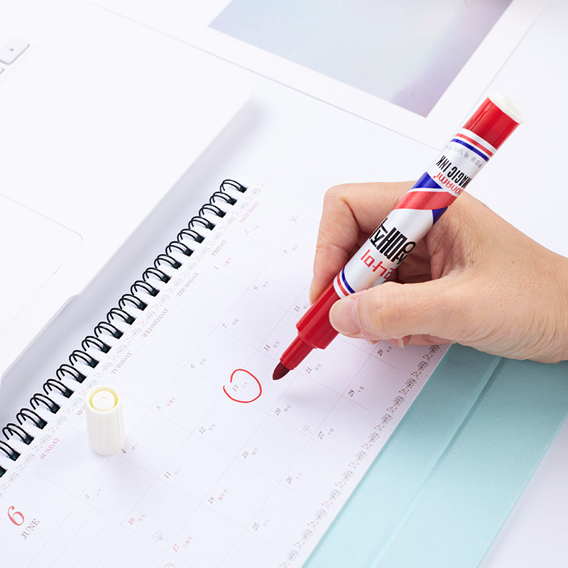 monami慕那美油性标记号笔套装盒2mm粗头圆慕娜美马克笔OIL MAGIC_虎窝淘