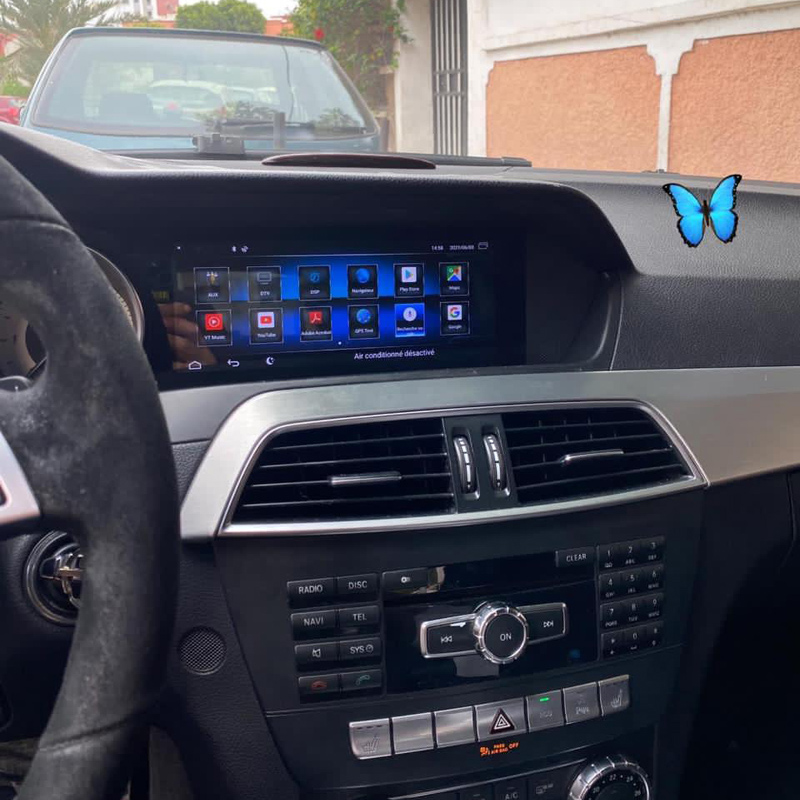 适用2011 13 14款奔驰C-W204 C200 C260 C300安卓中控车载DVD导航_虎窝淘