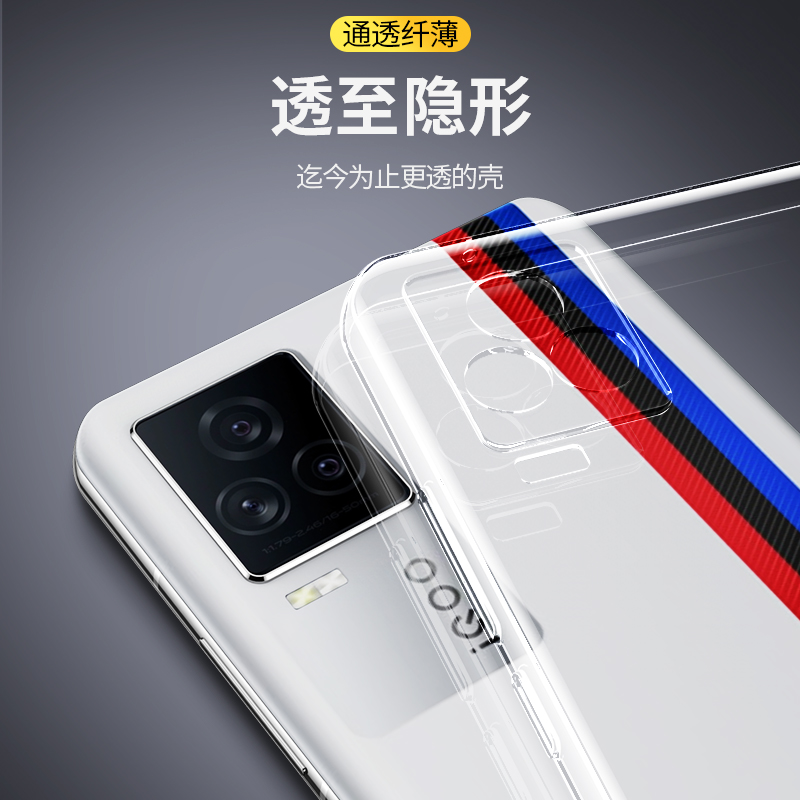 适用iqoo7手机壳vivoiqoo7保护壳icoo7手机套iq007软壳iq7新款iooq超薄ipoo硅胶vivo全包lqoo透明vivoiq防摔_虎窝淘