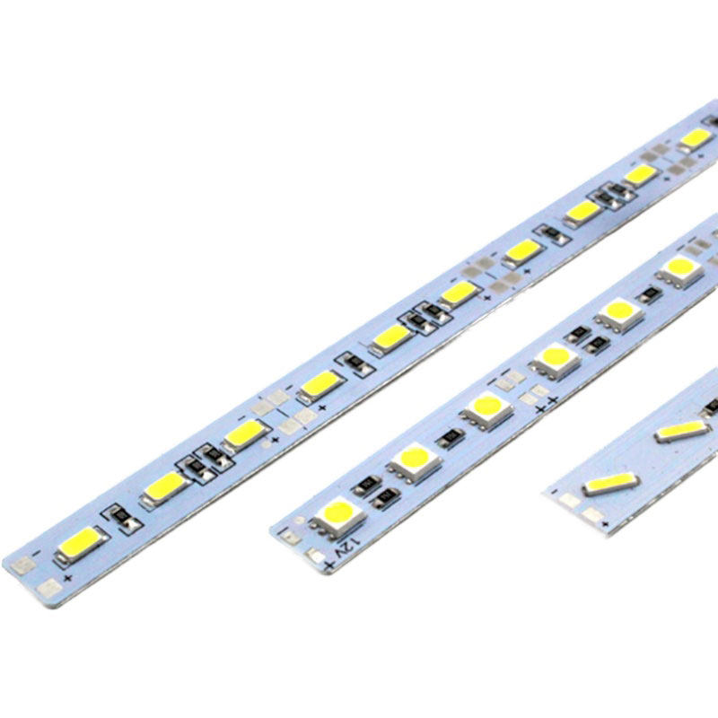LED灯箱硬灯条12V5050 7020 8520 5630贴片24V超亮展柜台双排灯带_虎窝淘