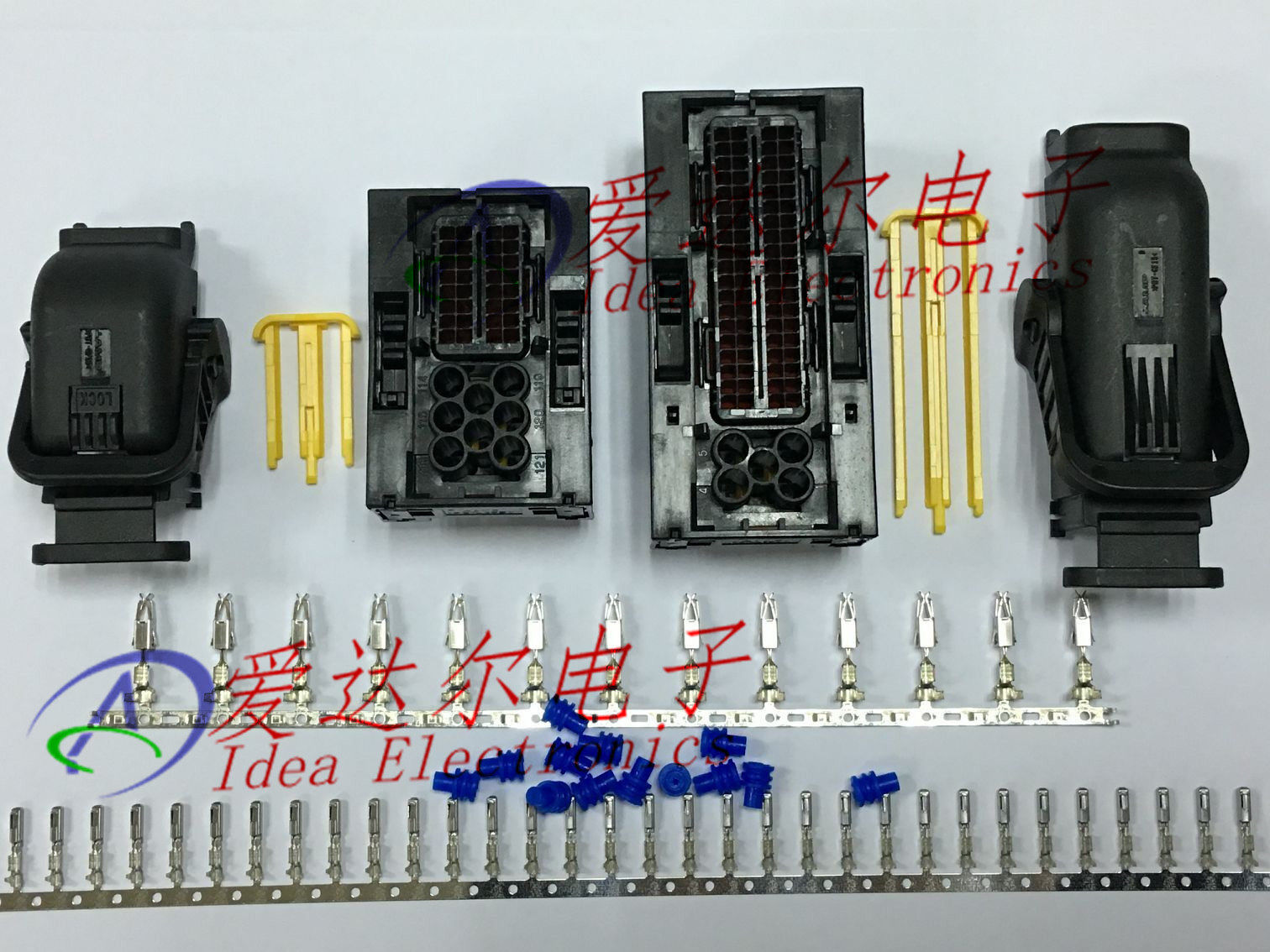 1473244-1 1473252-1 81P+40P汽车ECU连接器插座 TE/AMP原装整套_虎窝淘