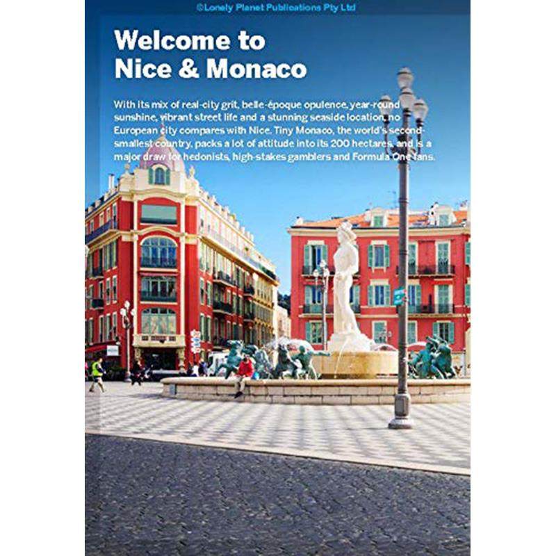 【现货】英文原版LP孤独星球 Pocket Nice& Monaco 1尼斯和摩纳哥口袋书旅游指南2019年第1版旅行书籍_虎窝淘
