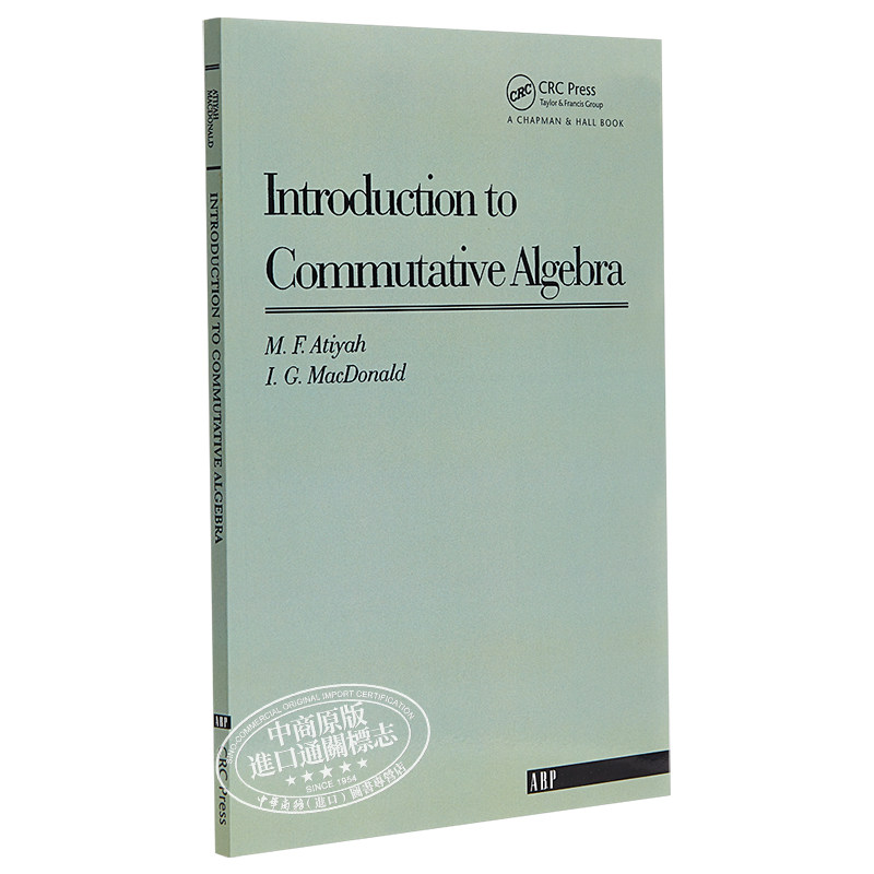 现货交换代数导引豆瓣阅读英文原版 Introduction To Commutative Algebra Michael Atiyah【中商 ...