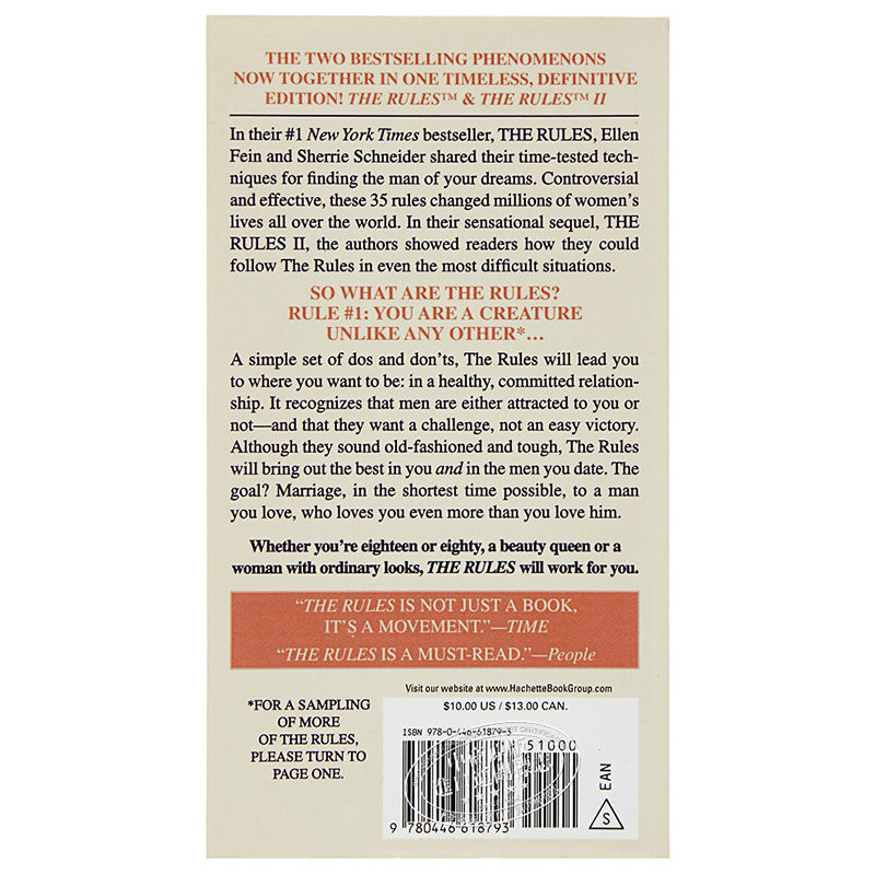 【中商原版】All the Rules 英文原版 如何让心仪的人爱上你 所有的规则_虎窝淘