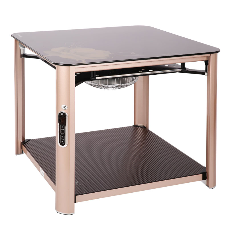 瑞奇电取暖桌烤火桌客厅电暖桌家用电热桌餐桌烤火炉电烤桌L3-590_虎窝淘