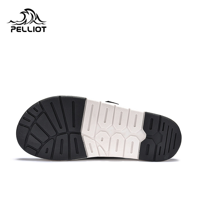 pelliot伯希和凉拖防滑情侣沙滩专柜潜水旅游男沙滩鞋12922112_虎窝淘