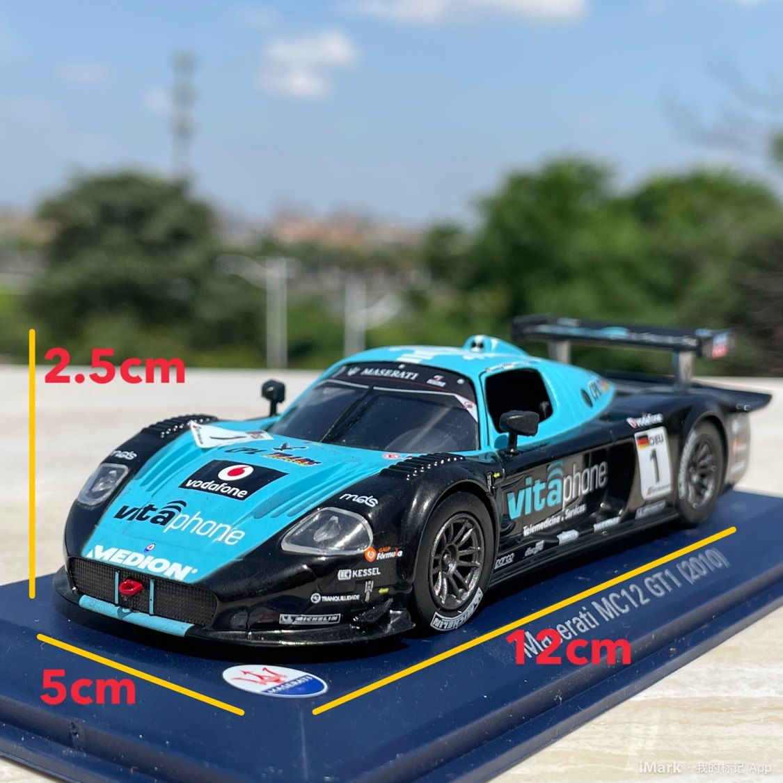 1:43玛莎拉蒂MC12耐力赛车合金汽车模型收藏_虎窝淘