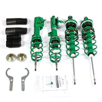 日本TEINSAZ十代思域飞度GK5锐志高低软硬改装可调绞牙避震减震器_虎窝淘