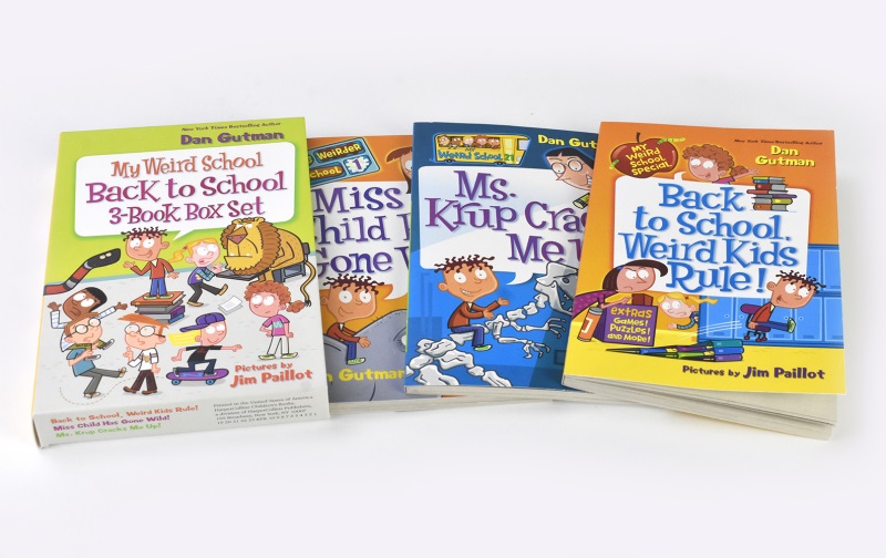 My Weird School Back To School Box Set疯狂学校系列回到学校3册盒装初级章节书校园题材美国小学推荐课外读物 ...