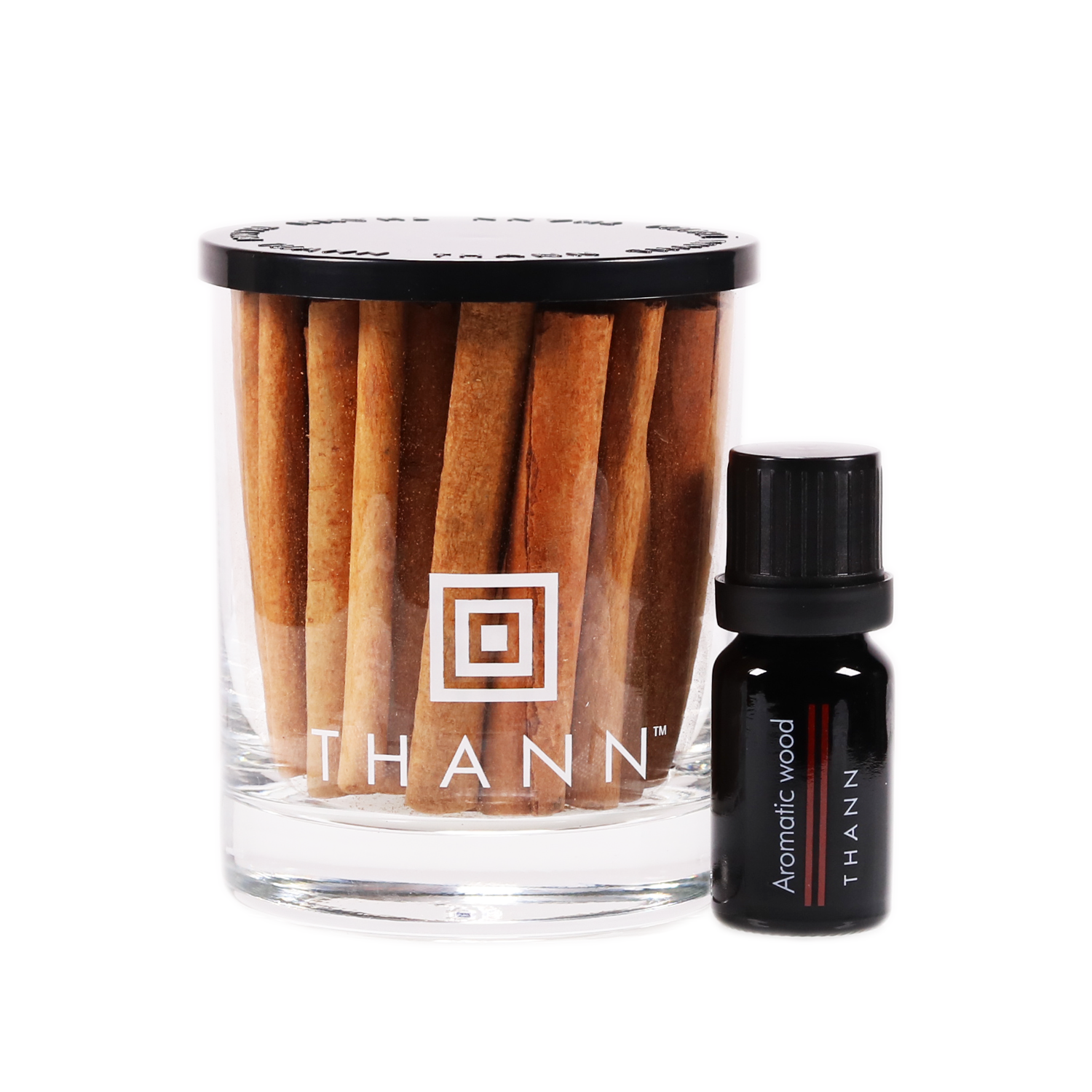 THANN泰国香薰庭润香木肉桂天然芳香无火室内香薰舒缓愉悦精油_虎窝淘