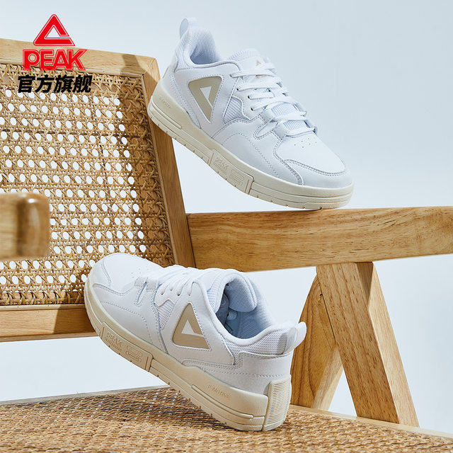 Peak big triangle shoes autumn and winter new women's shoes ladies low ...