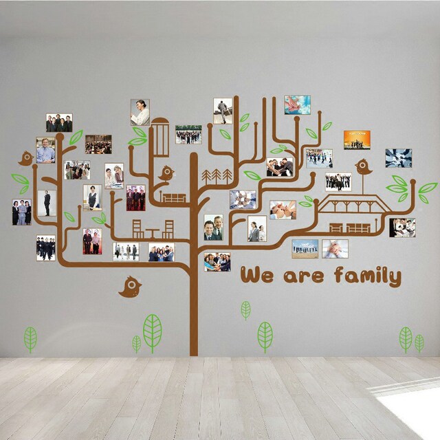 Team Photo Wall Sticker School Company Office Employee Customer Photo ...