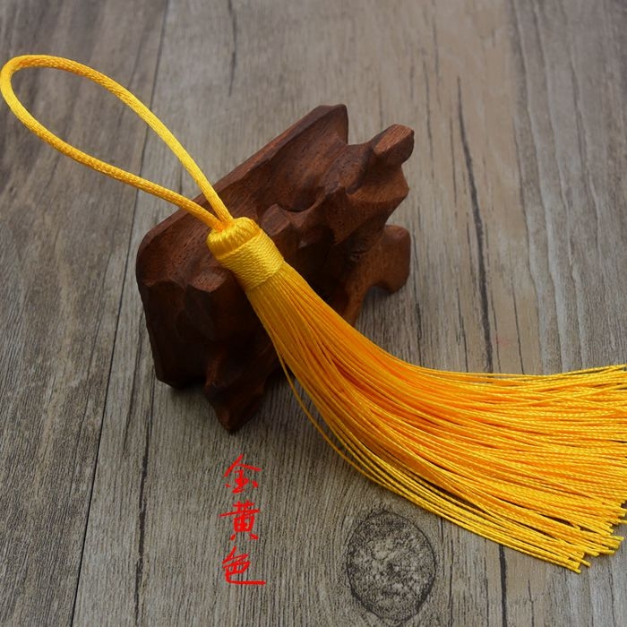 中意饰品12厘米定做吊头流苏穗子挂件民族服饰装饰配件书签学士服虎窝淘 2551