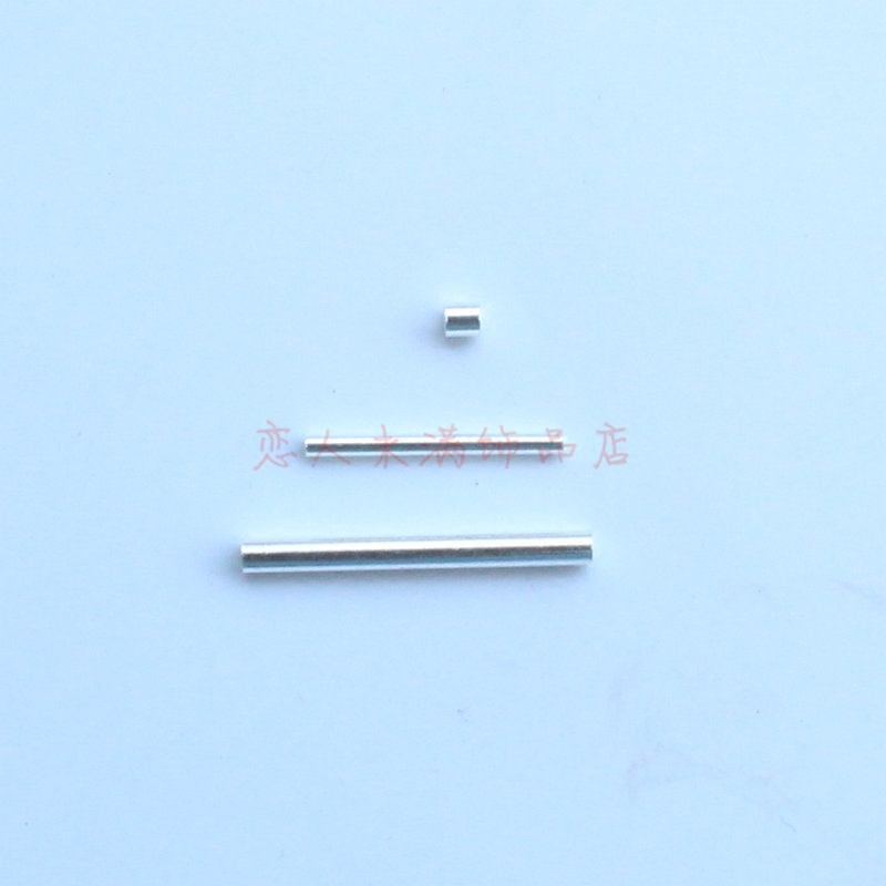 s925纯银1.3-1.5-2mm空心圆管直管手工饰品diy配件手串项链配饰_虎窝淘