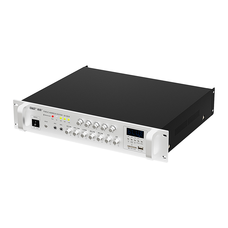 SAST/先科 SA-9018定压定阻分区功放机蓝牙音乐公共广播系统功放