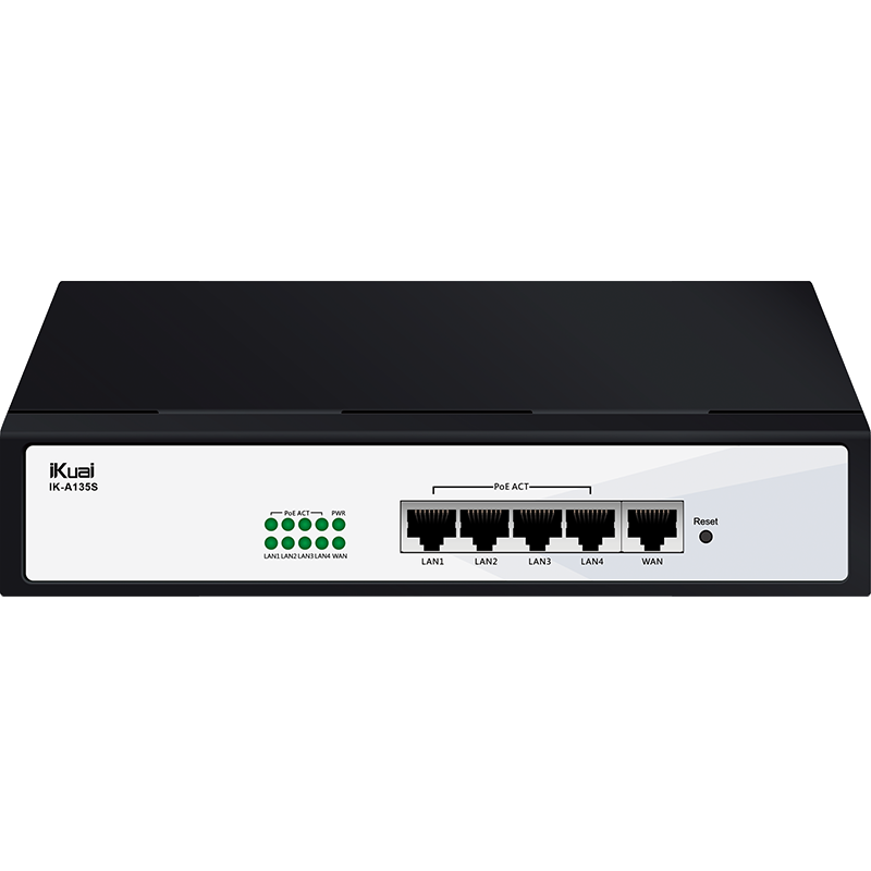 iKuai爱快路由器企业级2.5G千兆POE/AC一体机不带WiFi多wan口接入宽带叠加PoE供电A135S/A139S/M5S/M10S