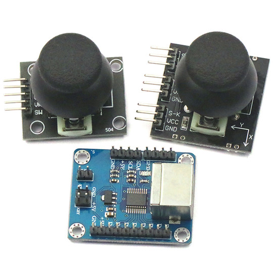 Dual Axis Button Joystick Sensor PS2 Game Joystick Control Stick Sensor ...