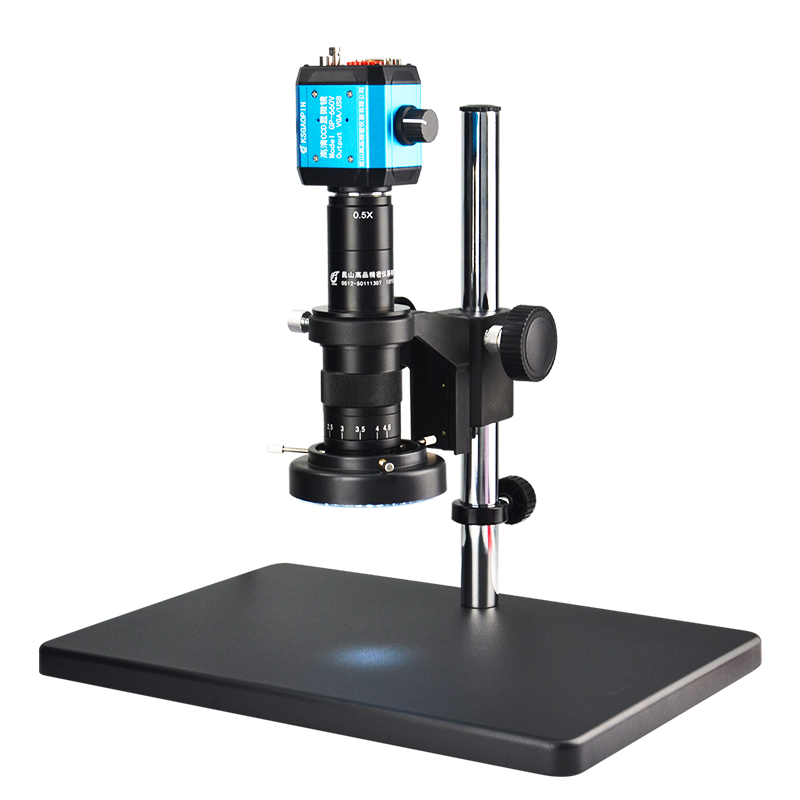 GAOPIN電子顯微鏡工業高清CCD相機高倍放大維修手機掛繩顯示器數碼影片專業光學連電腦測量電路對焦金相-Taobao