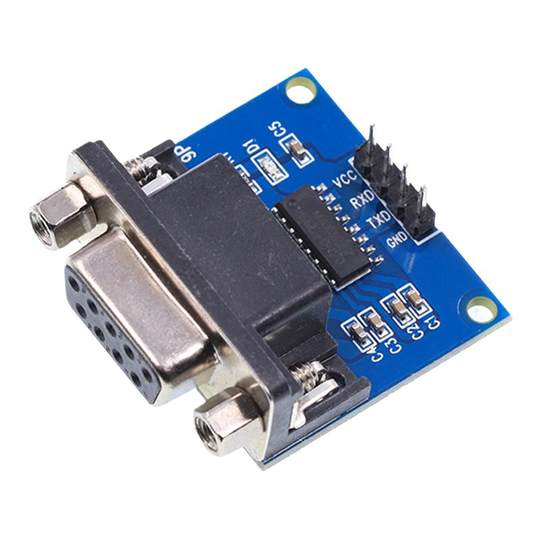 GreenDeep Serial Module RS232 to TTL Module with Transmit/Receive Indicator Light 232 to Level ...