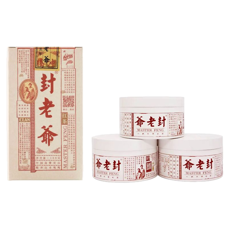 封老爷 ｜ 腾冲 红茶 ｜ 108克（36g*3罐）｜ 云南腾冲高黎贡山