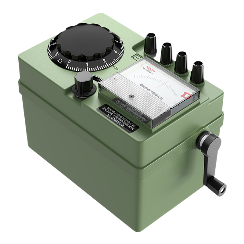 德力西高精度接地电阻测试仪防雷 ZC29B摇表兆欧表欧姆电阻测量仪