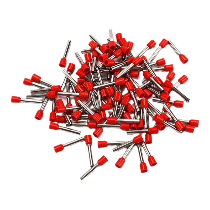 伊莱科管型针型VE线头接线端子1508冷压电线E7508快速接头线耳100