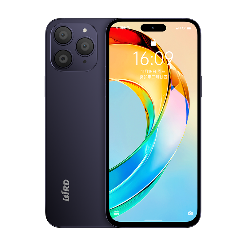 波导（BIRD）Z1Pro 灵动岛超薄8核智能手机8+256GB应用多开超长续航4G全网通学生备用手机