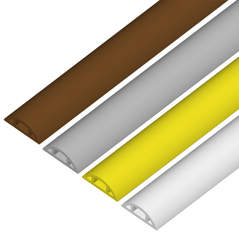 PVC Ground Wire Trough Exposed Wall Floor Curved Wire Trough Exposed ...