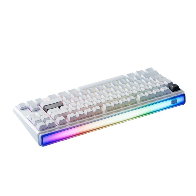 前行者DEEP68磁轴键盘 三模连接机械游戏电竞键盘 佳达隆轴 RGB灯效全键热插拔