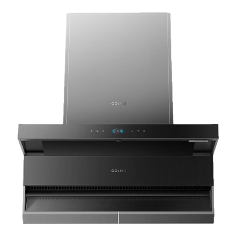 COLMO黑珍珠抽油烟机C3家用燃气灶厨房30m³大吸力蒸汽洗AI免调档
